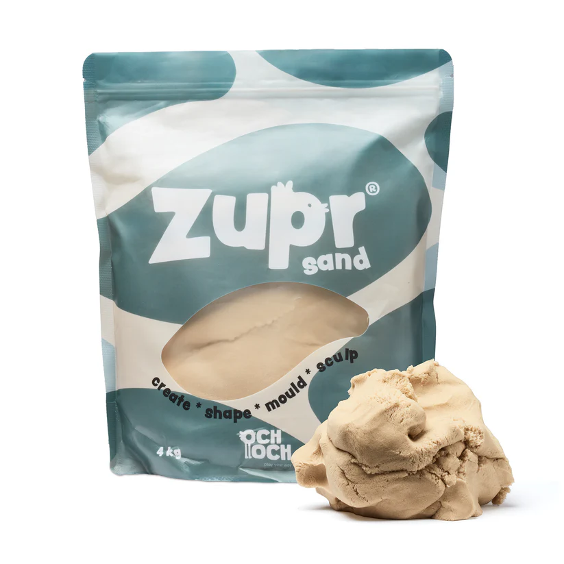 OchOch - Zupr Kinetic Sand | Sandy Sand | 4 KG - Duurzaam Spelen